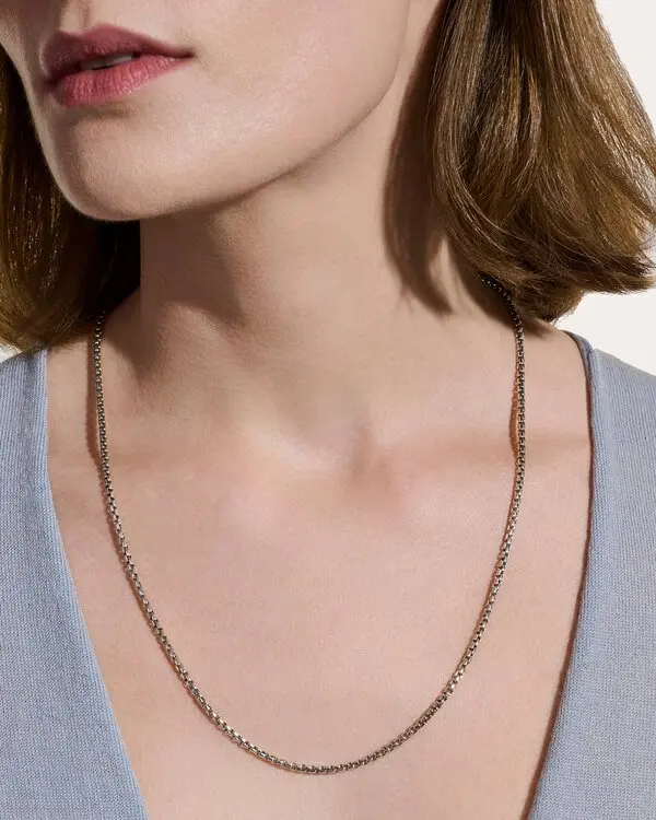 John Hardy 2.7mm Box Chain Necklace