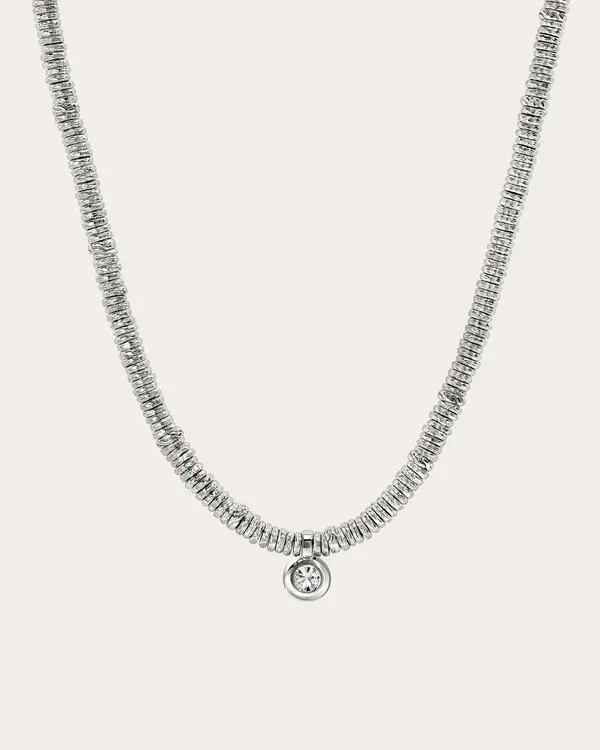 John Hardy 1ctw Diamond Lovestruck™ Heishi Necklace