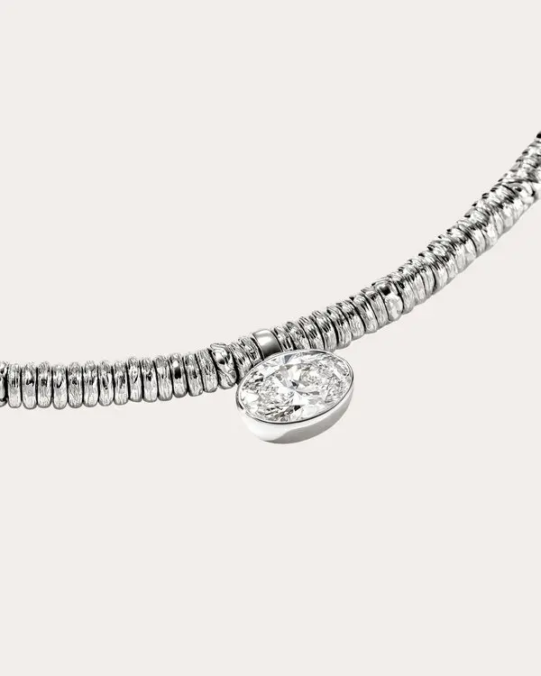 John Hardy 2ctw Diamond Lovestruck™ Heishi Necklace