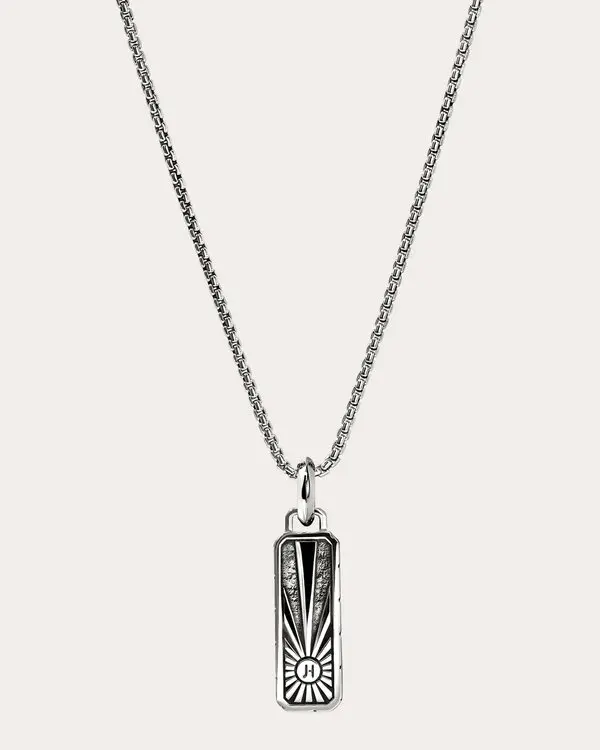 John Hardy Lapis Lazuli Talisman Pendant Necklace