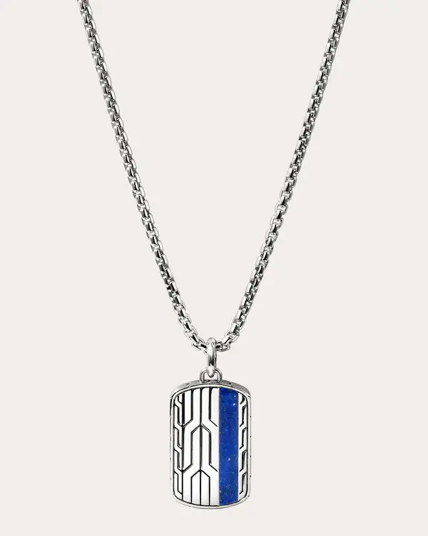 John Hardy Lapis Lazuli Icon 50 Necklace