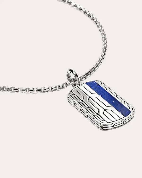 John Hardy Lapis Lazuli Icon 50 Necklace