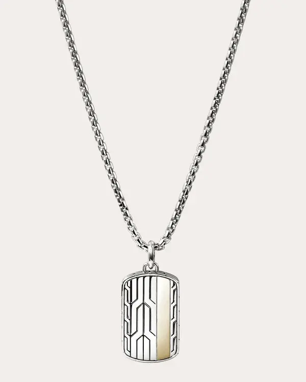 John Hardy Two-tone Icon 50 Necklace