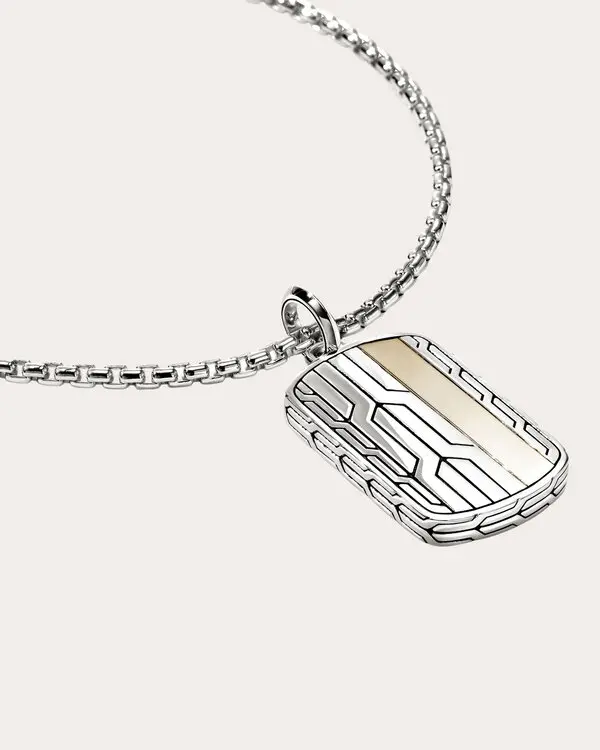 John Hardy Two-tone Icon 50 Necklace