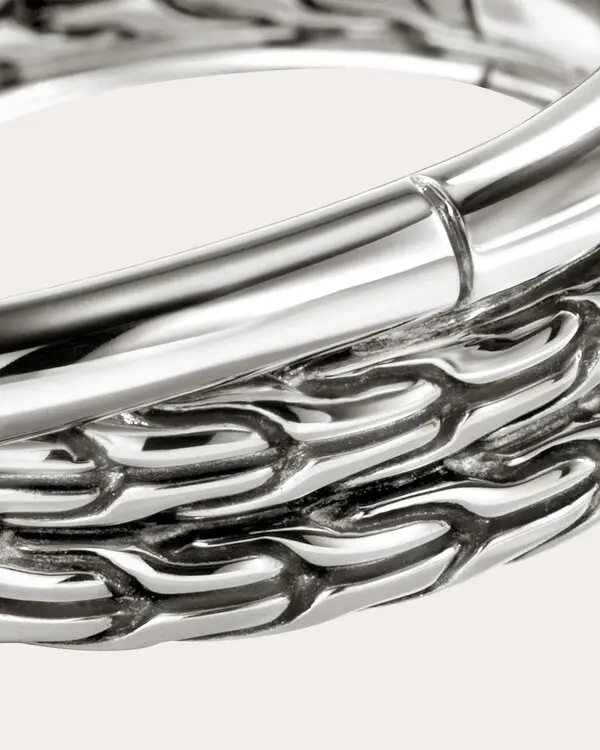 John Hardy Jh Essential Crossover Ring