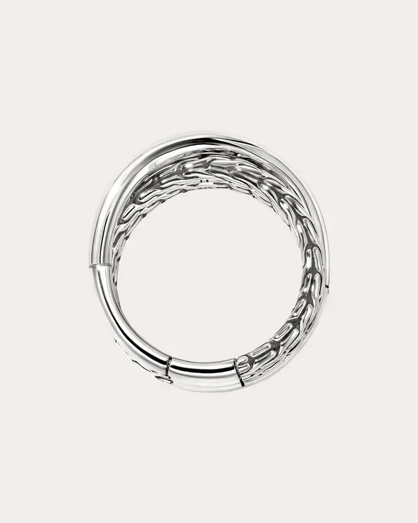 John Hardy Jh Essential Crossover Ring