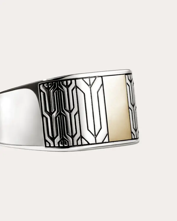 John Hardy Two-tone Icon 50 Ring