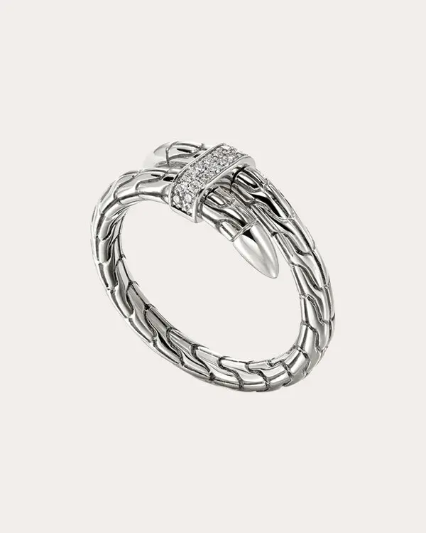 John Hardy Diamond Spear Ring