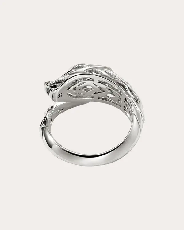 John Hardy Blue Sapphire Naga Ring