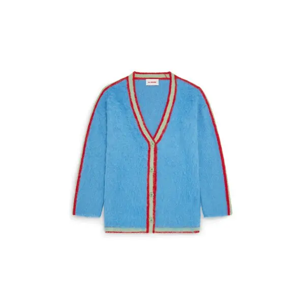 LA GRANNI Oversized Suri Alpaca Cardigan