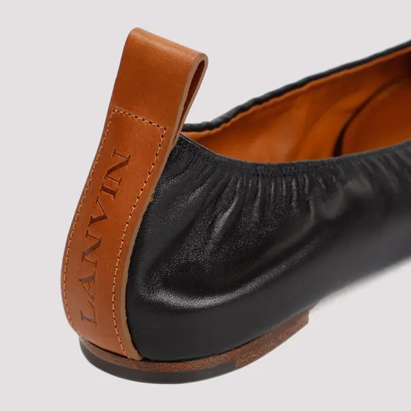 LANVIN Nappa Ballerina Flats