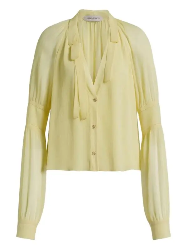 Alberta Ferretti Acetate Shirt - Multicolor
