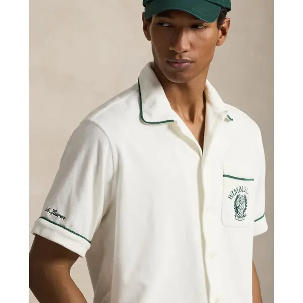 Ralph Lauren Wimbledon Classic Fit Camp Shirt