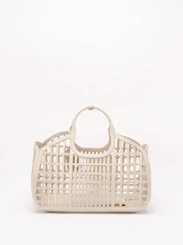 Miu Miu Leather Basket Bag