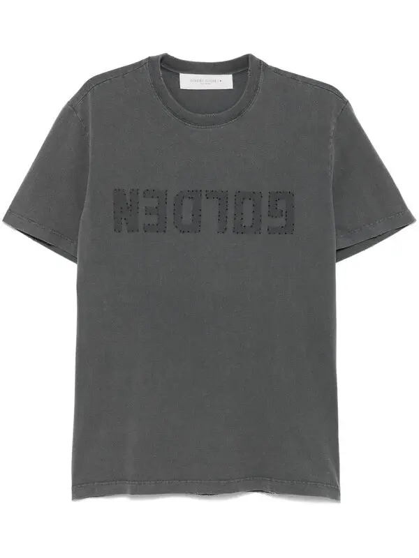GOLDEN GOOSE Logo Cotton T-shirt