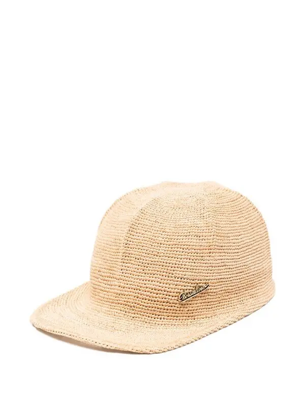 Borsalino Straw Baseball Cap