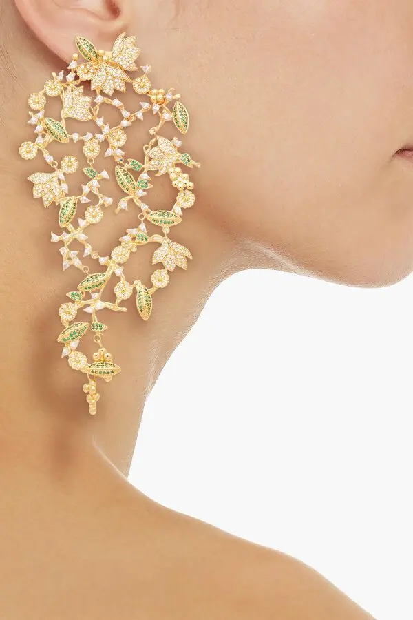 Zimmermann Tone Crystal Single Earring