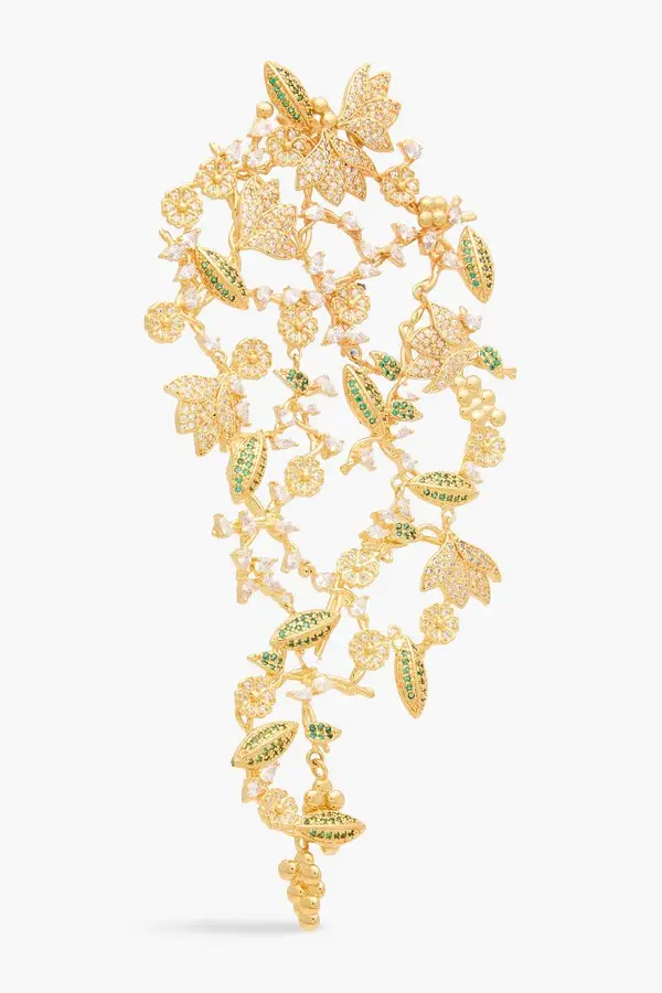 Zimmermann Tone Crystal Single Earring