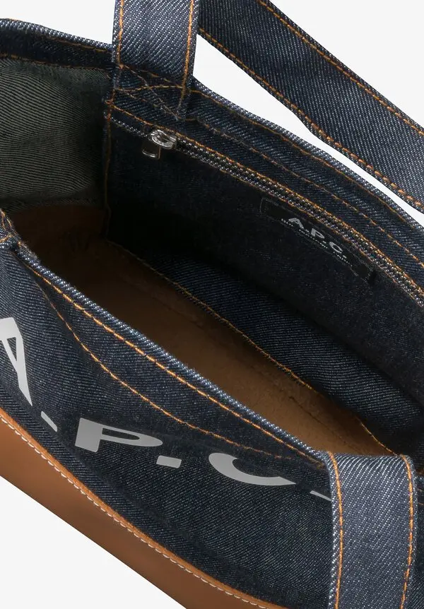 A.p.c. Axel Tote Bag One Size - Brown