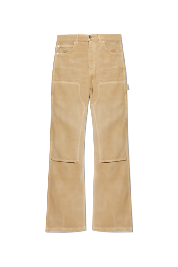 Amiri Straight-leg Jeans - Beige