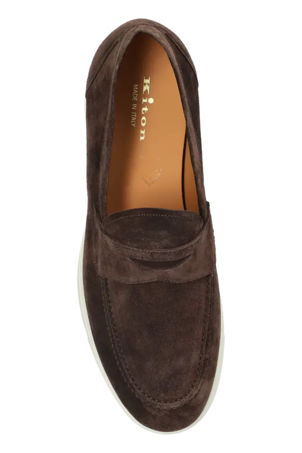 Kiton Suede Loafers