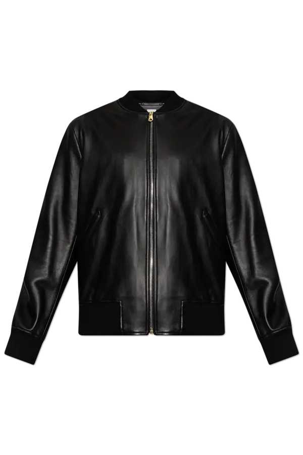 Paul Smith Leather Bomber Jacket