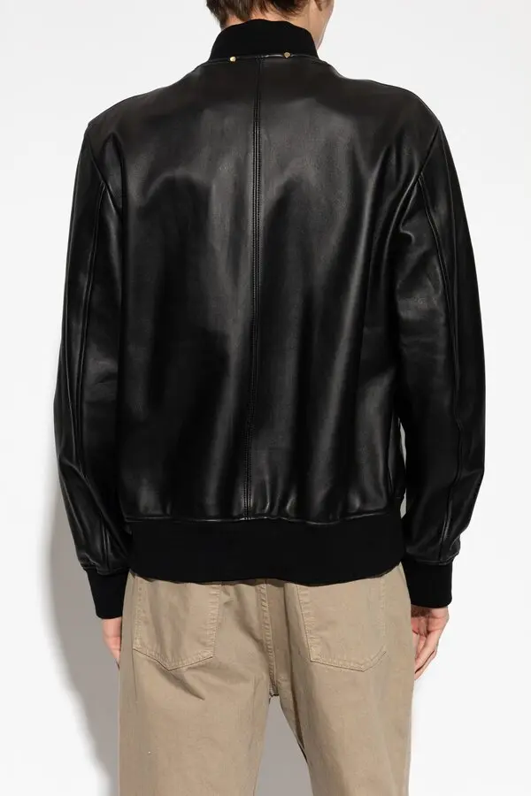 Paul Smith Leather Bomber Jacket