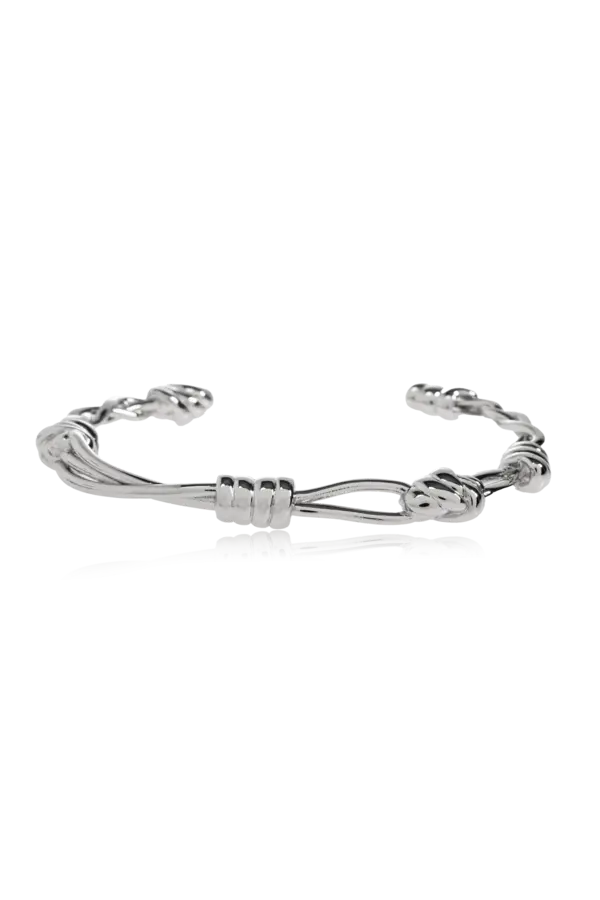 JIL SANDER Brass Bracelet - Silver
