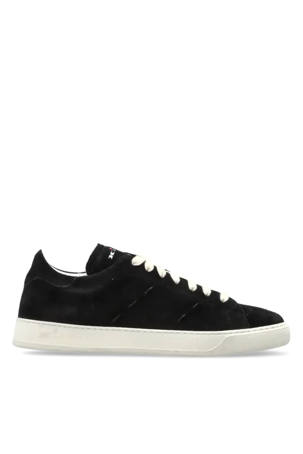 Kiton Suede Sports Shoes - Black