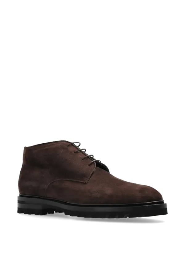 Kiton Suede Ankle Boots