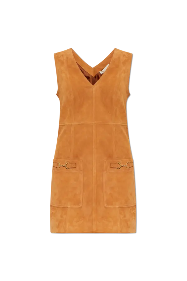 Ulla Johnson Suede Dress `sloane