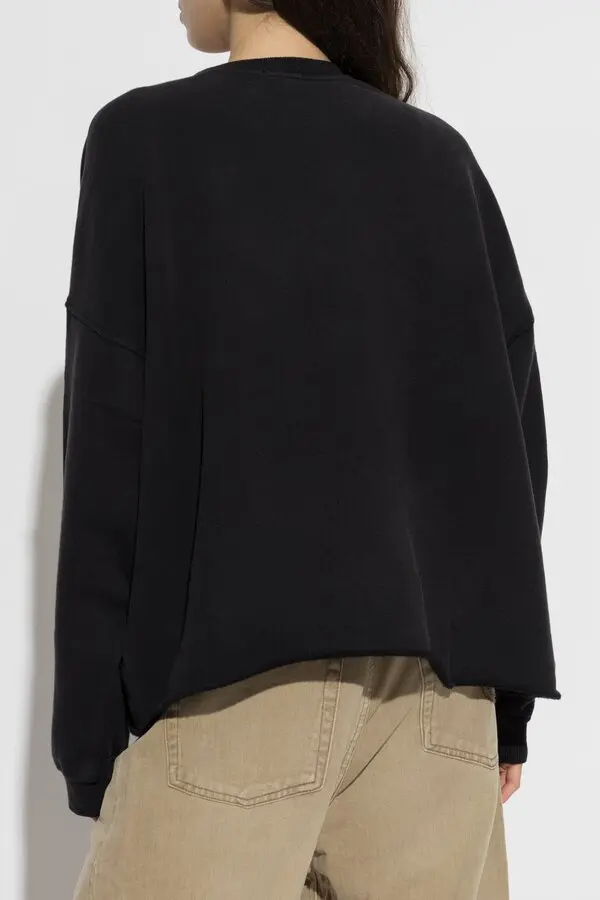 R13 Oversize' Sweatshirt With A 'vintage' Effect