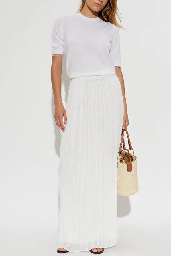 Fabiana Filippi Pleated Maxi Skirt