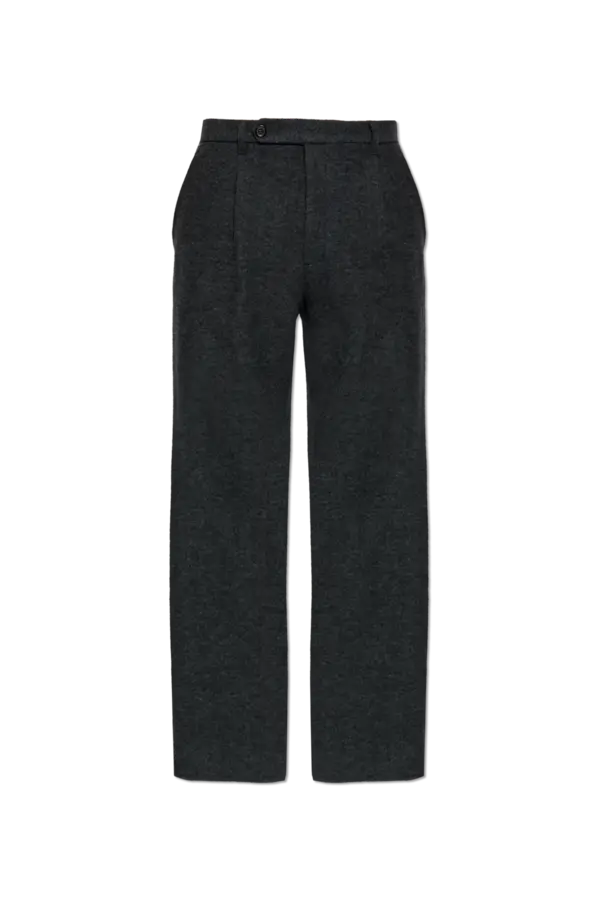 JIL SANDER Wool Trousers With Pleats