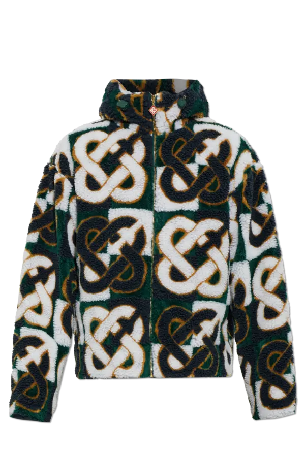 Casablanca Fleece Jacket With Hood