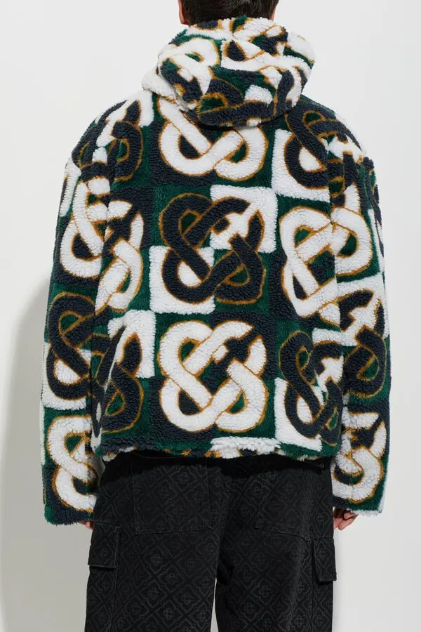 Casablanca Fleece Jacket With Hood