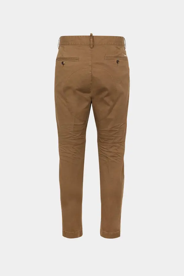 Dsquared2 Stretch Cotton Barrel-leg Chino Trousers
