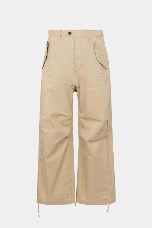 Dsquared2 Utility Cotton Wide Leg Trousers