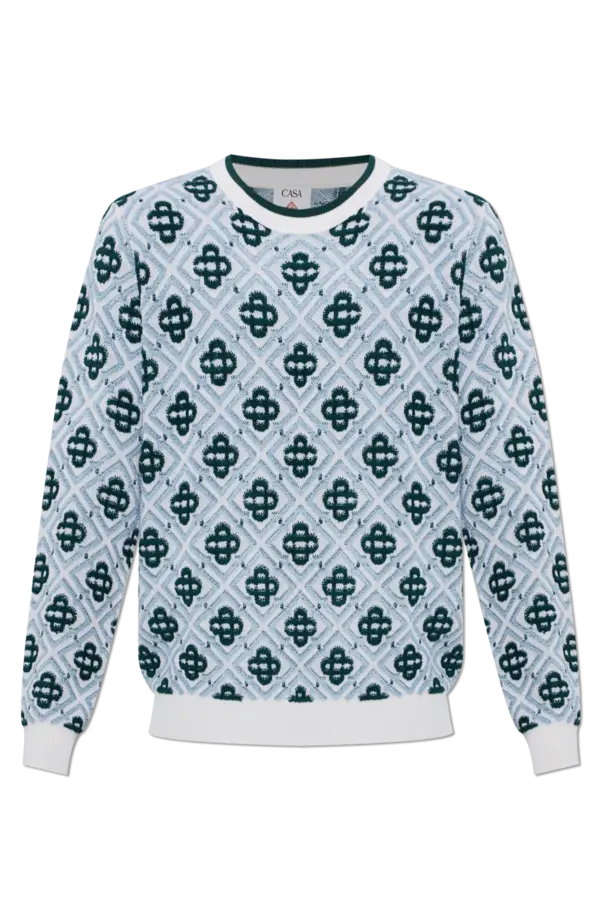 Casablanca Wool Sweater With Monogram