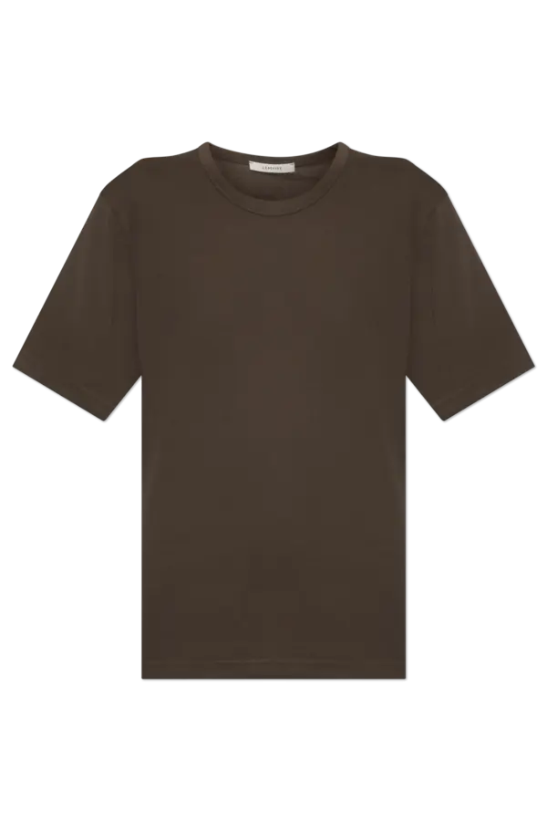 LEMAIRE Crew Neck T-shirt - Brown