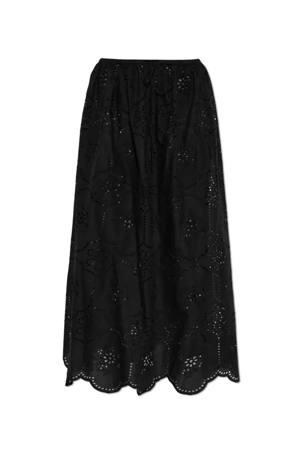 Matteau Openwork Skirt - Black