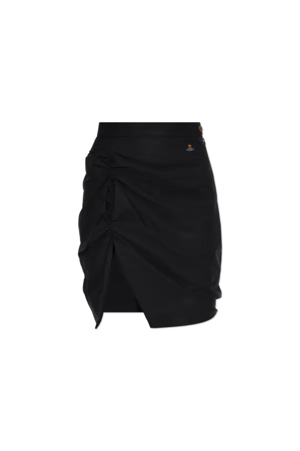 VIVIENNE WESTWOOD Logo Skirt - Black