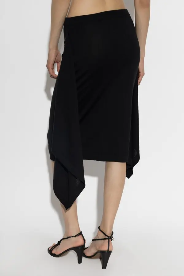 LEMAIRE Skirt With Decorative Fastening