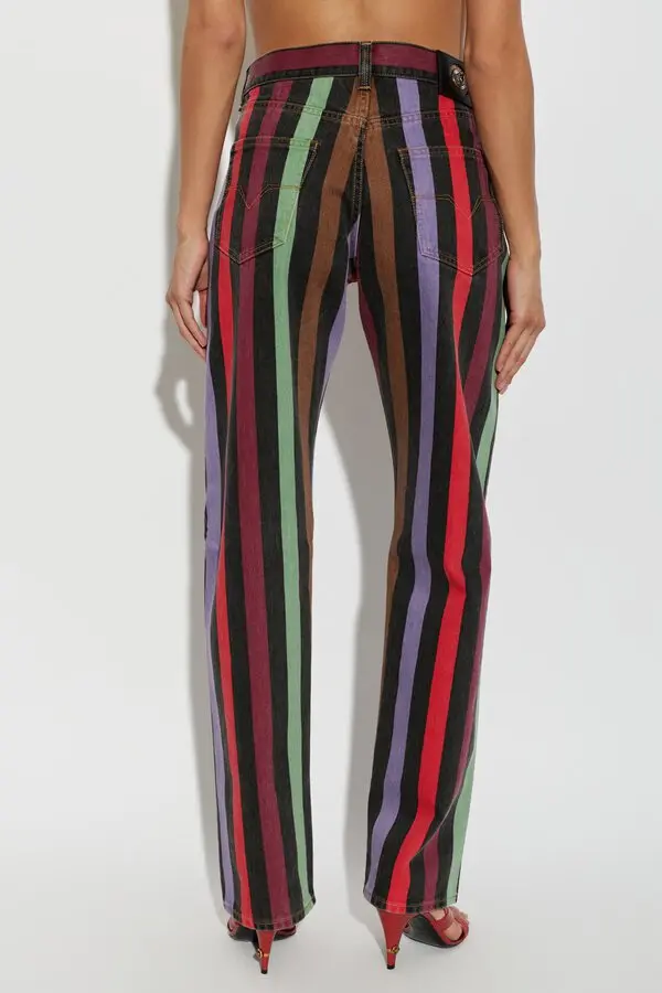 Versace Jeans With Striped Pattern