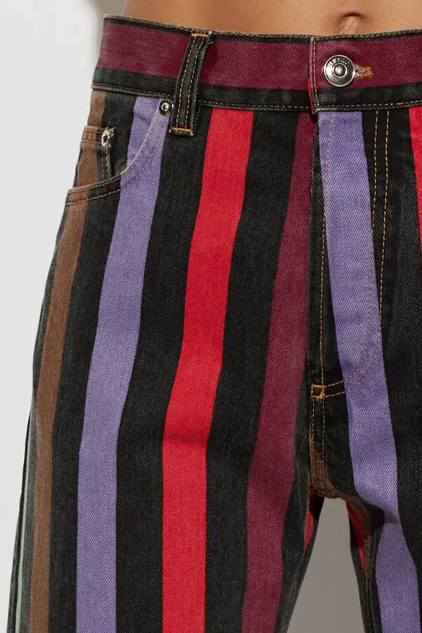 Versace Jeans With Striped Pattern