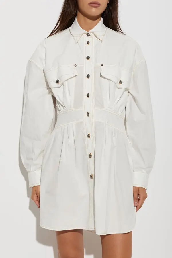 Versace Dress With Contrast Stitching