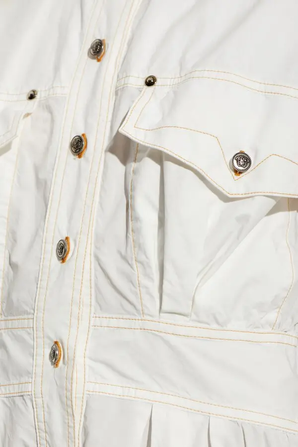 Versace Dress With Contrast Stitching