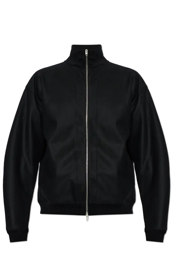 JIL SANDER Wool Jacket - Black