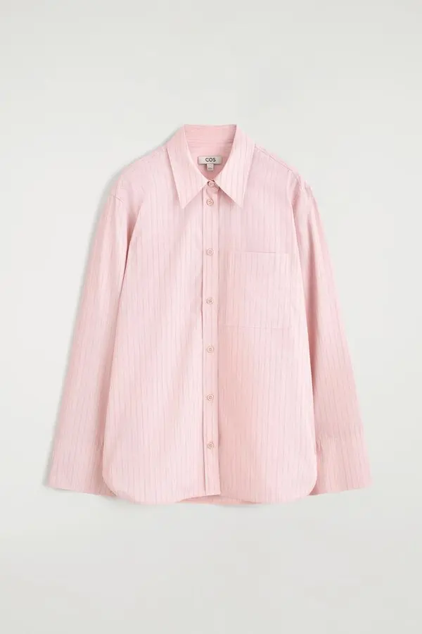 Cos Striped Cotton Shirt