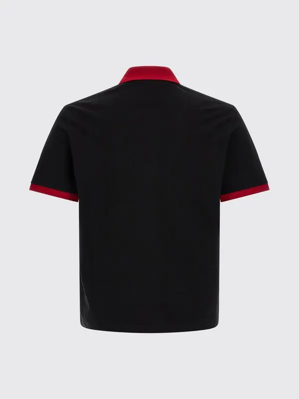Versace Medusa Logo Cotton Polo Shirt